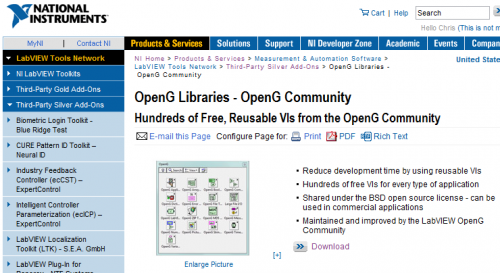 OpenG 4.0 Release Blog - OpenG General Discussions - LAVA